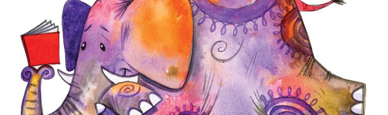 Elephant reading – White Pine Library Cooperative